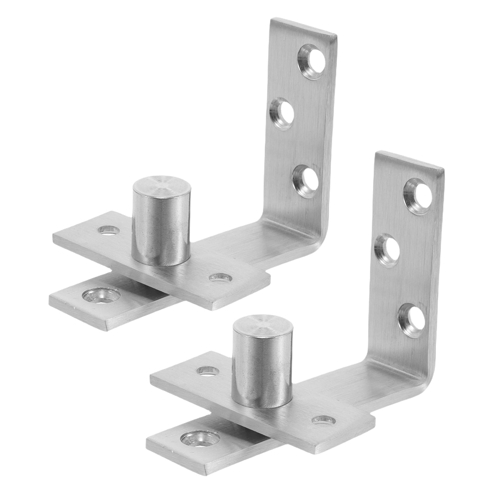 OFFIGAM 2Pcs Concealed Stainless Steel Door Hinges Heavy Duty Pivot for ...