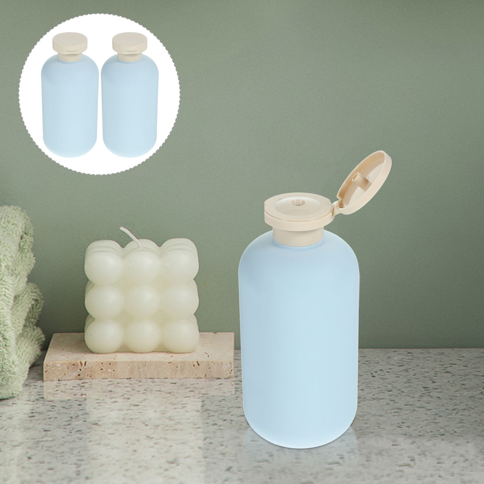 OFFIGAM 2Pcs Refillable Squeeze Bottle for Small Liquid Containers ...