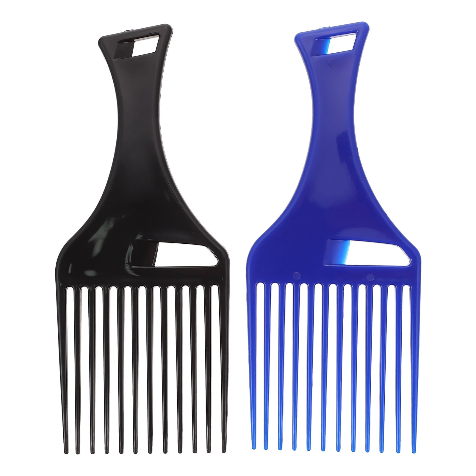 OFFIGAM 2Set Plastic Wide Tooth Pick Combs For Men Hair Styling Anti ...