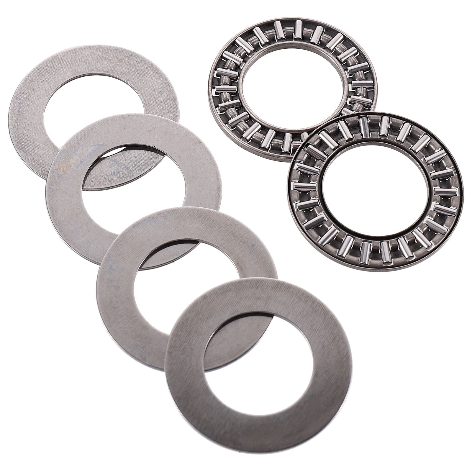 OFFIGAM 2Sets Single Direction Thrust Bearings Axial Roller for ...