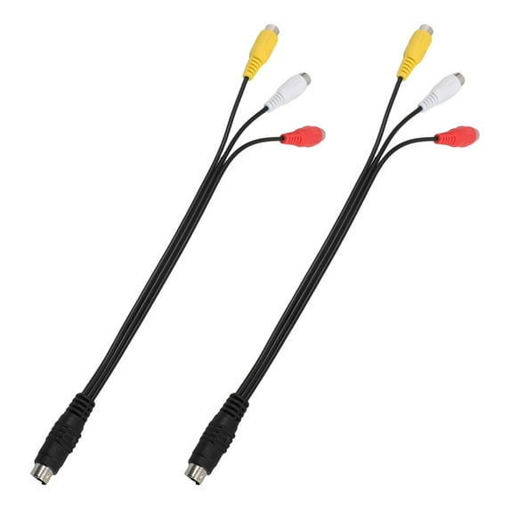 OFFIGAM 2pcs Video Adapter Cables Pin to Wire Durable Flexible ...