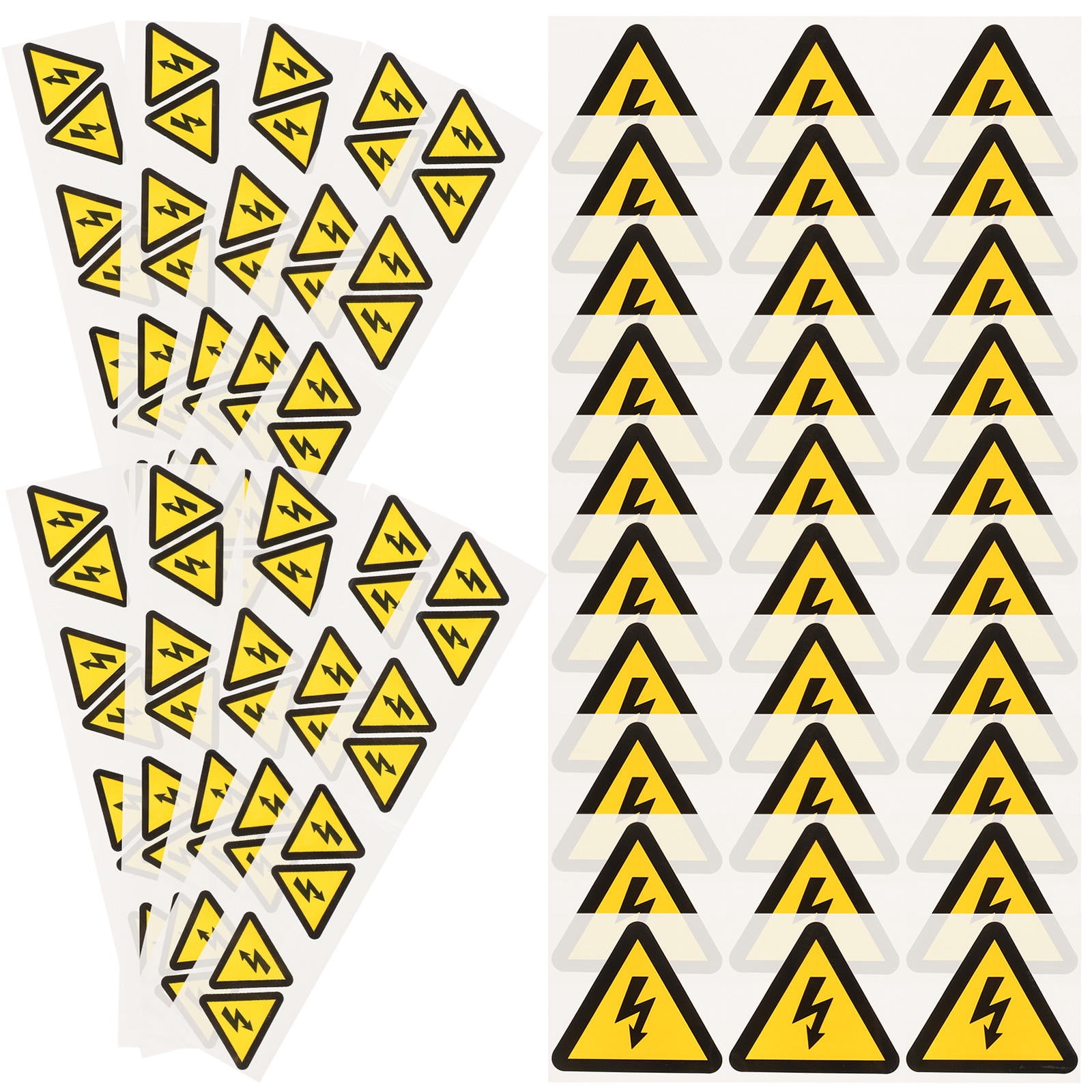 OFFIGAM 30 Pcs Electric Shock Warning Stickers Safety Decals Assorted ...