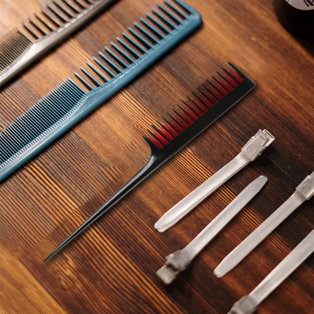 OFFIGAM 3-Pack Tail Combs for Hair Styling, Plastic, Minimizes Breakage ...