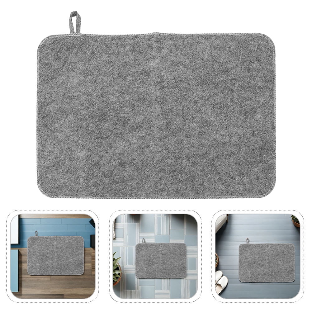 OFFIGAM 3Pcs Sauna Mat for Bathroom Heat Insulated Felt Pad with ...