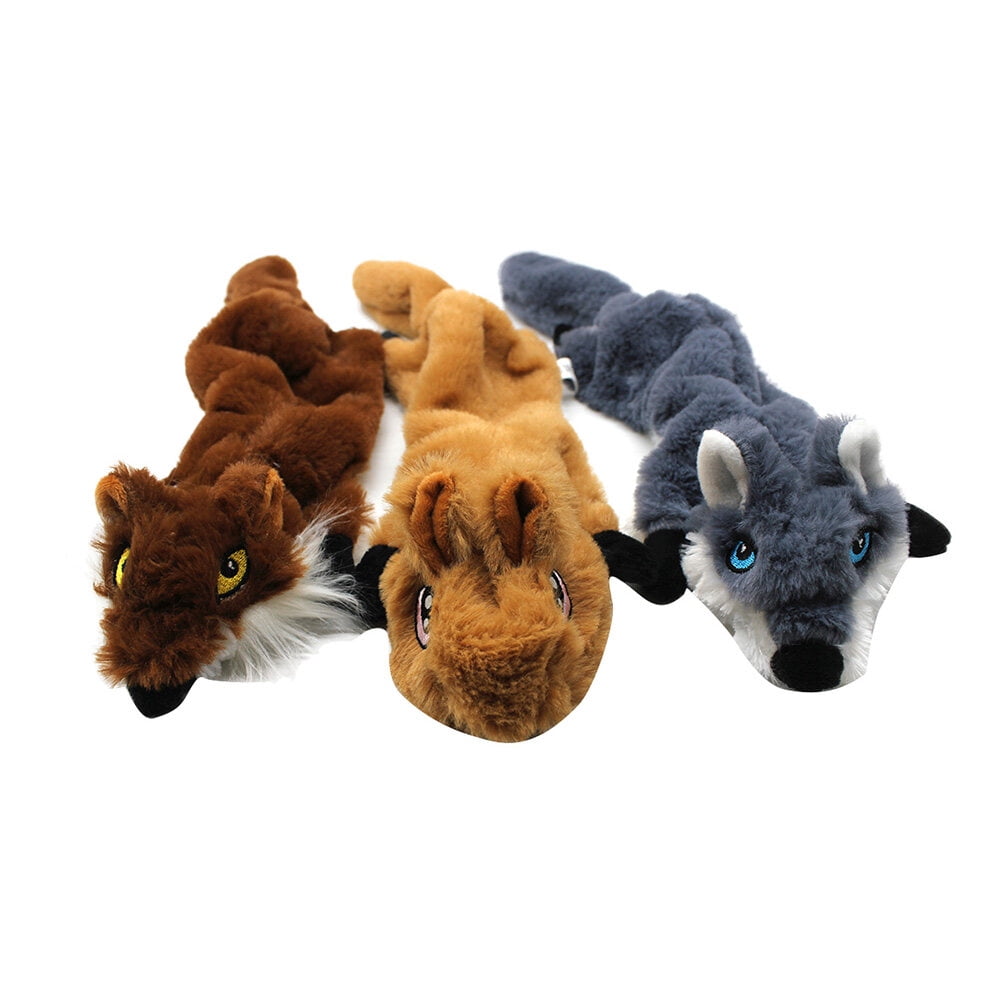 OFFIGAM Interactive Plush Dog Toys Set of 3 - Fun and Engaging Pet ...