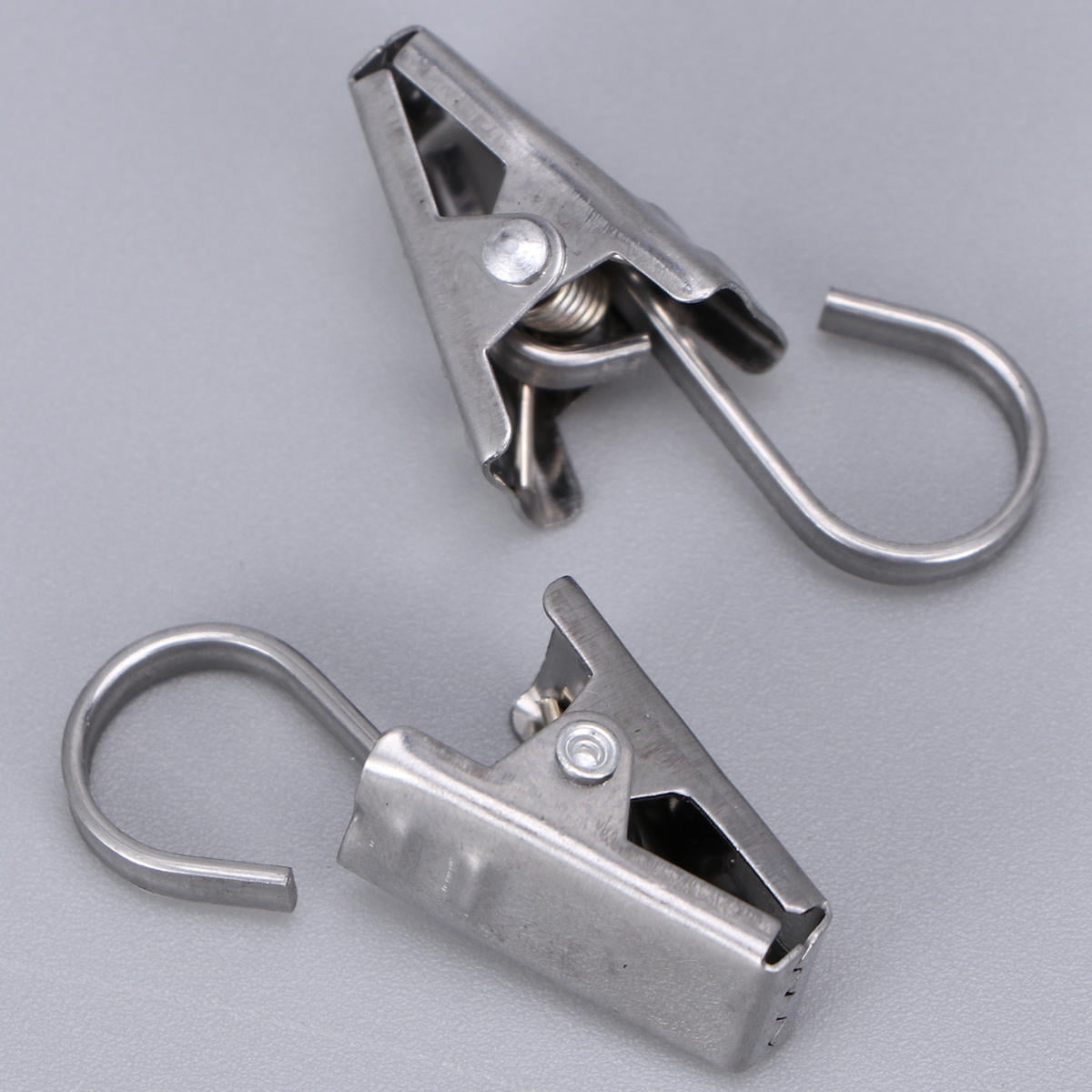 OFFIGAM 40Pcs Drapery Clips Silver Easy Installation Stable For ...