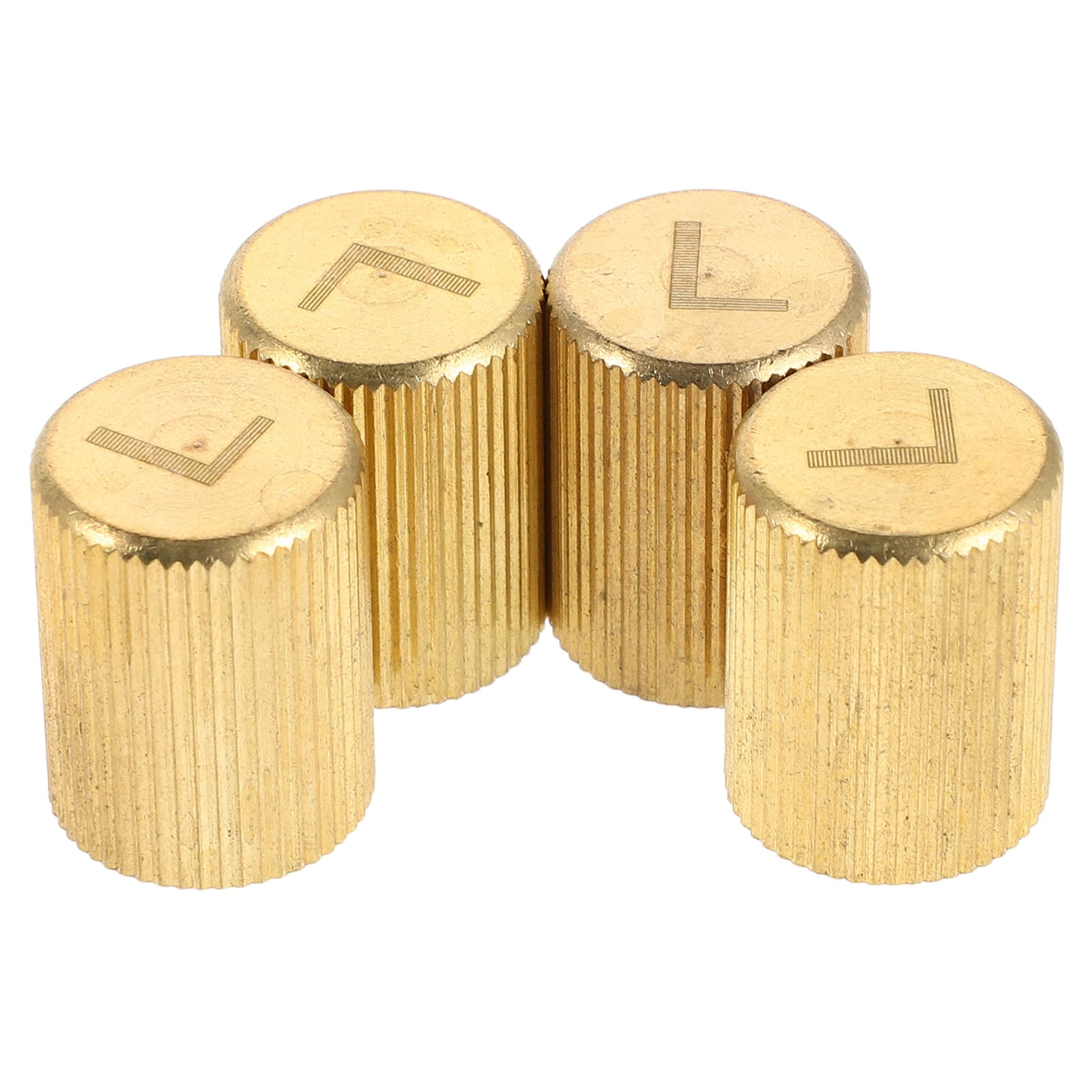 OFFIGAM 4Pcs Golden High Pressure Ac Port Caps Car Air Conditioner ...