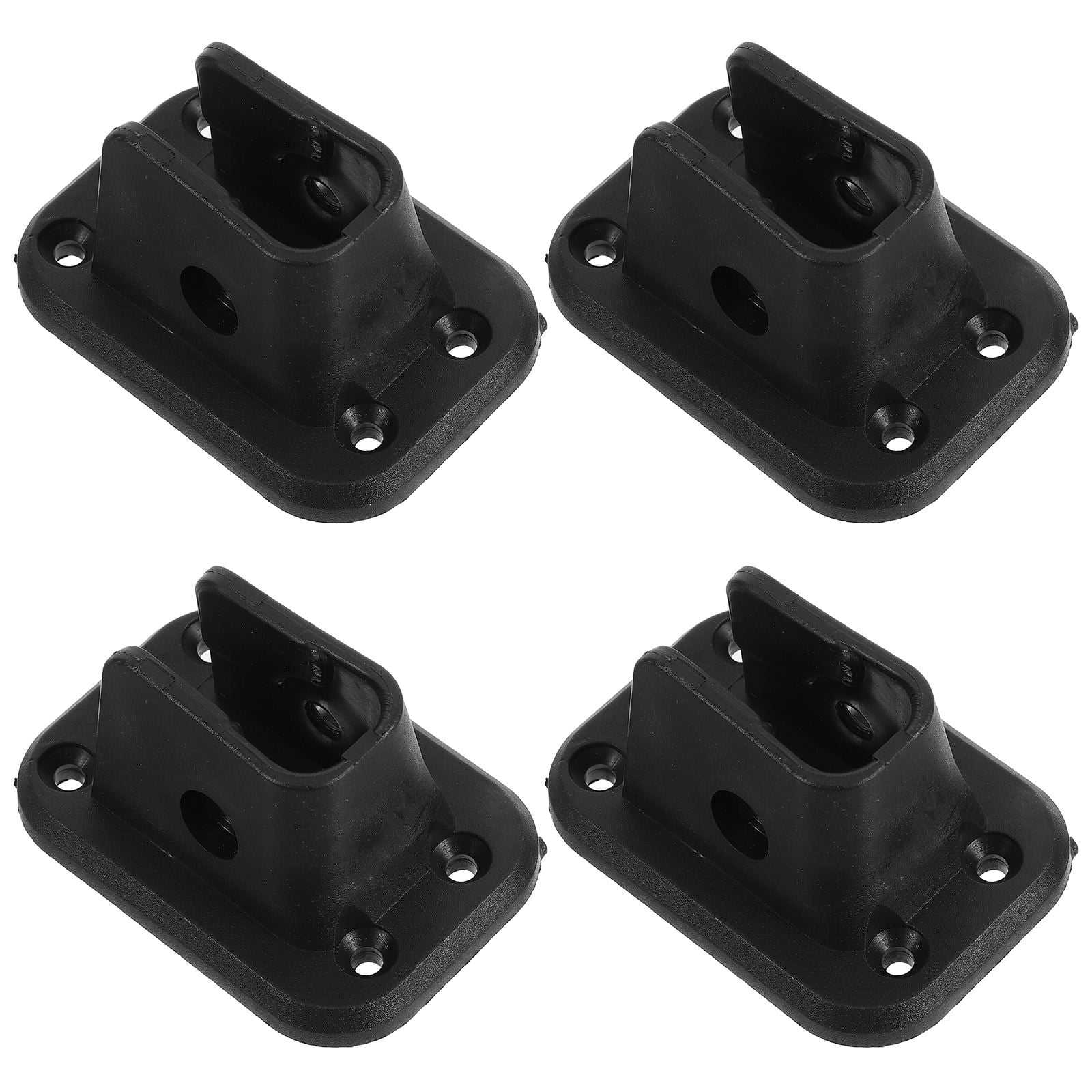 OFFIGAM 4pcs Folding Table Bracket re Corner Clamp Black Plastic Metal ...