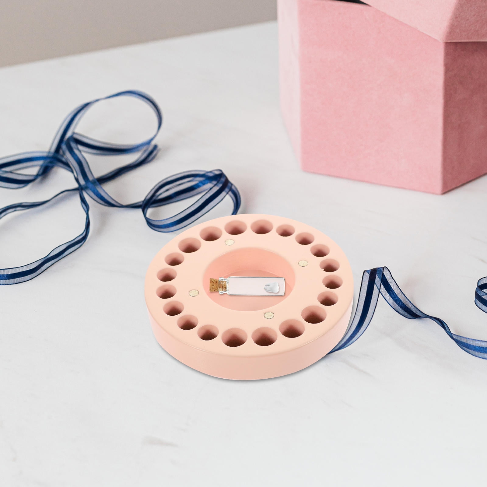 OFFIGAM 4Set Simple Design Wooden Keepsake Storage for Childhood Growth ...