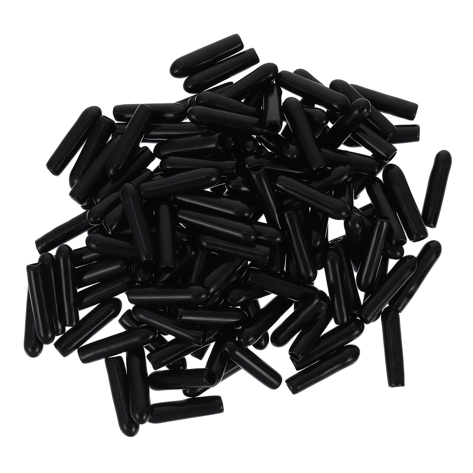 OFFIGAM 500 Pcs Black Rubber Vacuum Caps Automotive for Mechanics and ...