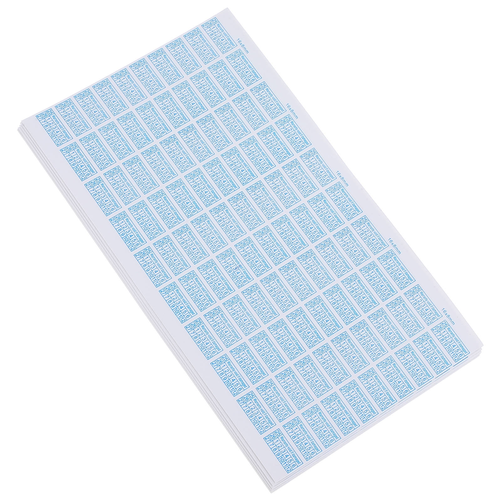 OFFIGAM 500Set Fragile Stickers Blue Paper Rectangle For Packaging ...