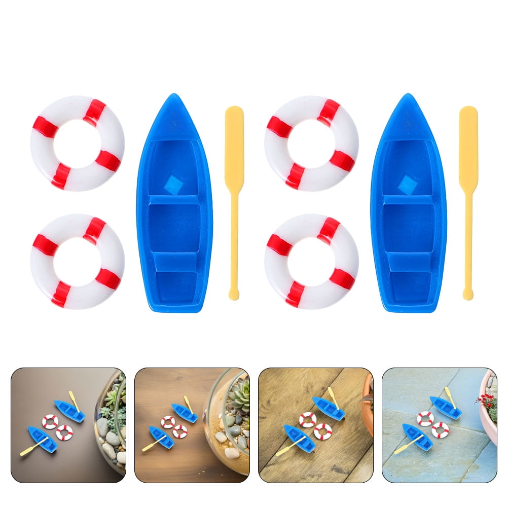 OFFIGAM 6 Sets Miniature Home Accessories Multi Plastic DIY Kit for ...