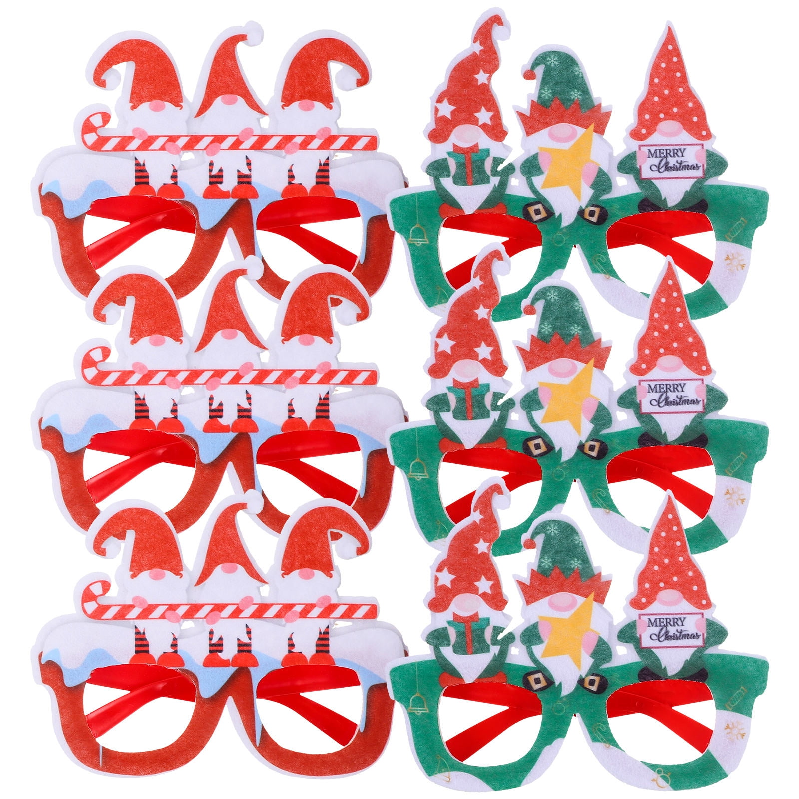 OFFIGAM 6-Pack Assorted Color Plastic Photo Booth Frame Props for ...