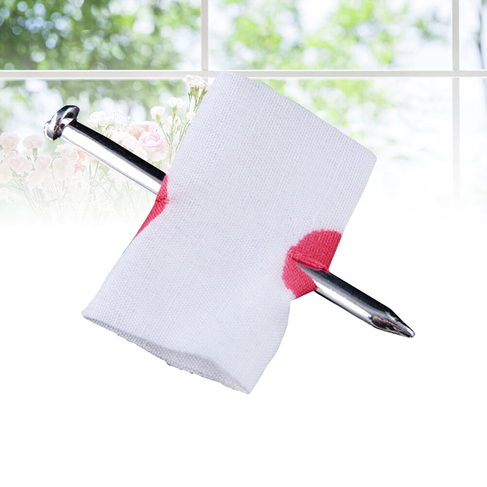 OFFIGAM 6Set Plastic Rectangular Nail Through Finger Prop for Friends ...