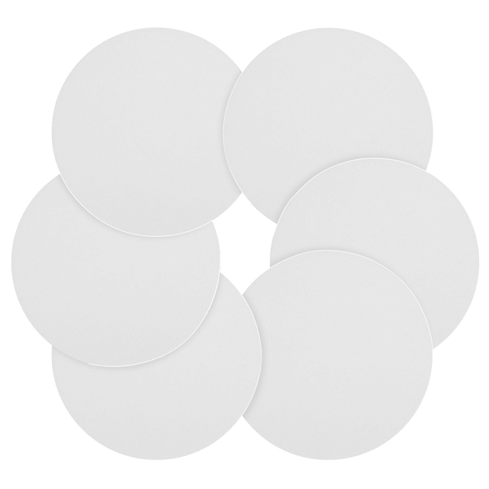 OFFIGAM 6-Pack White Acrylic Round Light Covers for Ceiling Fixtures ...