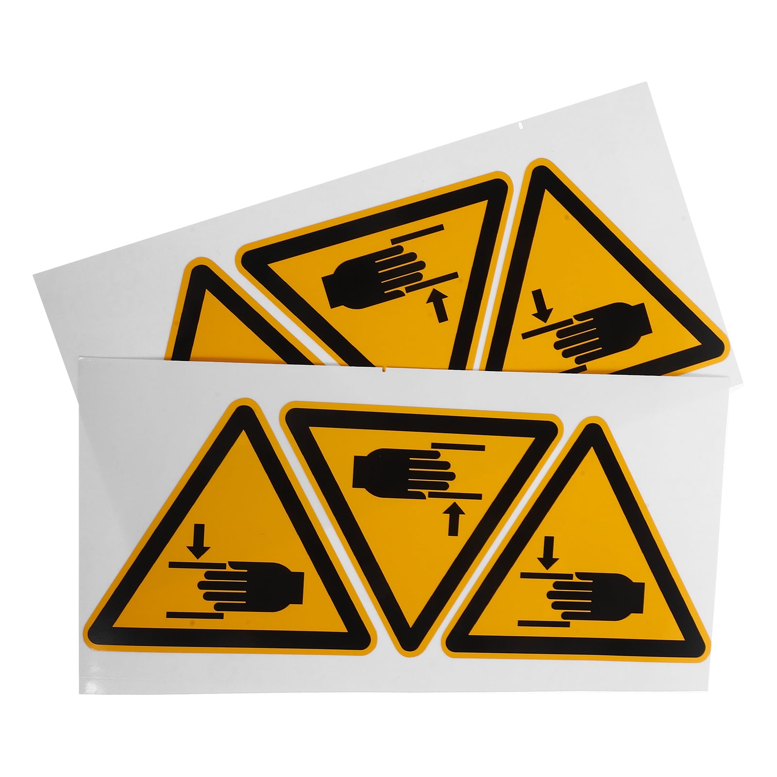 OFFIGAM 6pcs Caution Danger Stickers for Prevent Hand Pinch in ...