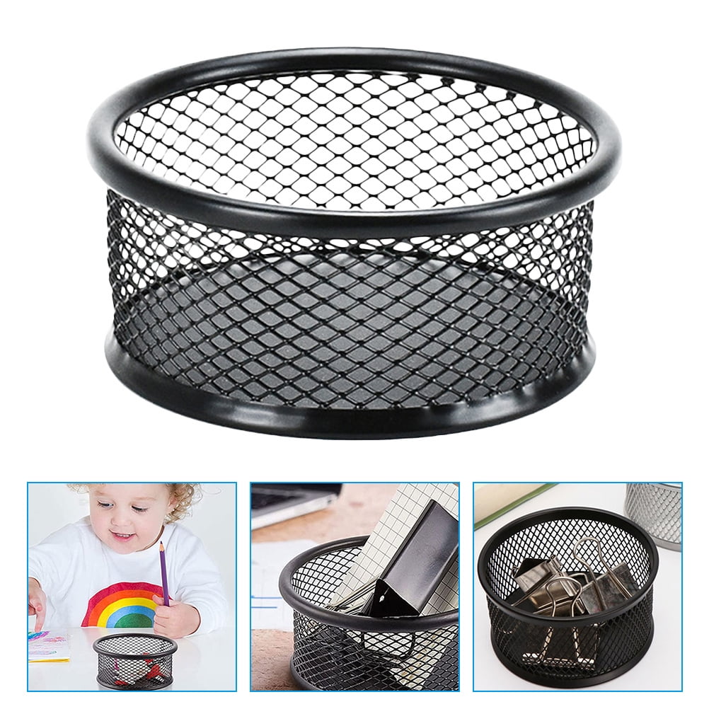 OFFIGAM 6-Pack Mesh Binder Clip Holder and Paperclip Organizer for ...