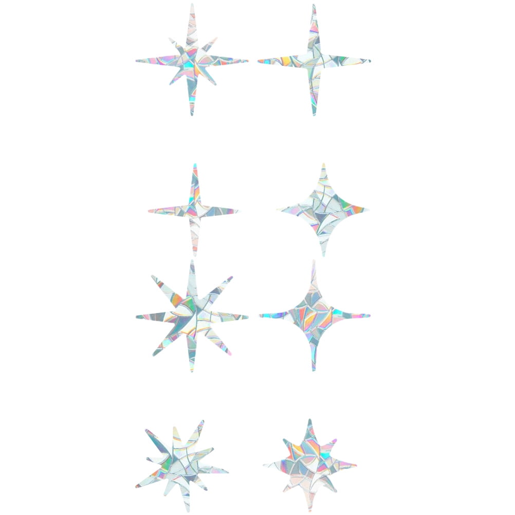 OFFIGAM 8Pcs Static Glass Decals For Birds Lovers Homeowners To ...