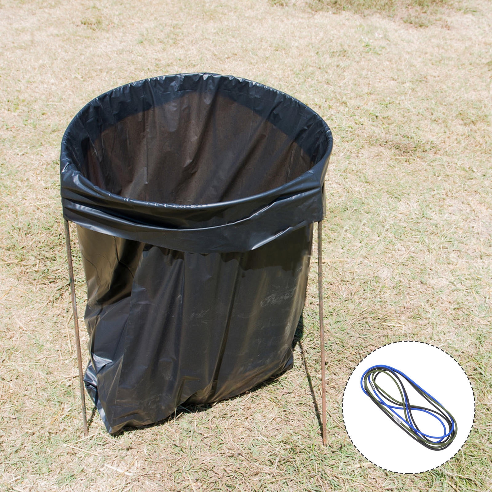 OFFIGAM 9Pcs Multipurpose Garbage Bag Elastic Bands for Trash Can ...