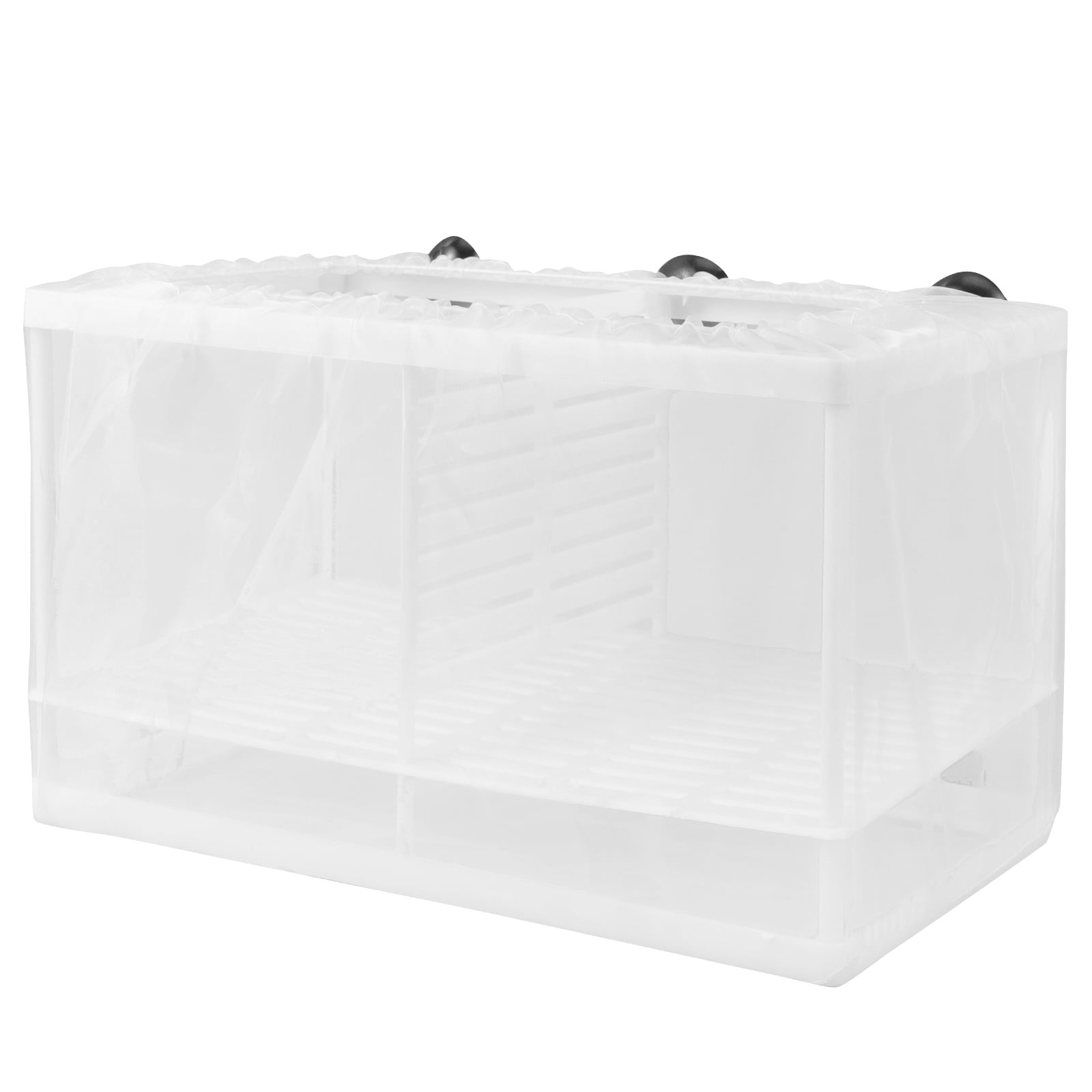 OFFIGAM Fish Breeding Box with White Plastic Frame and Fine Net ...