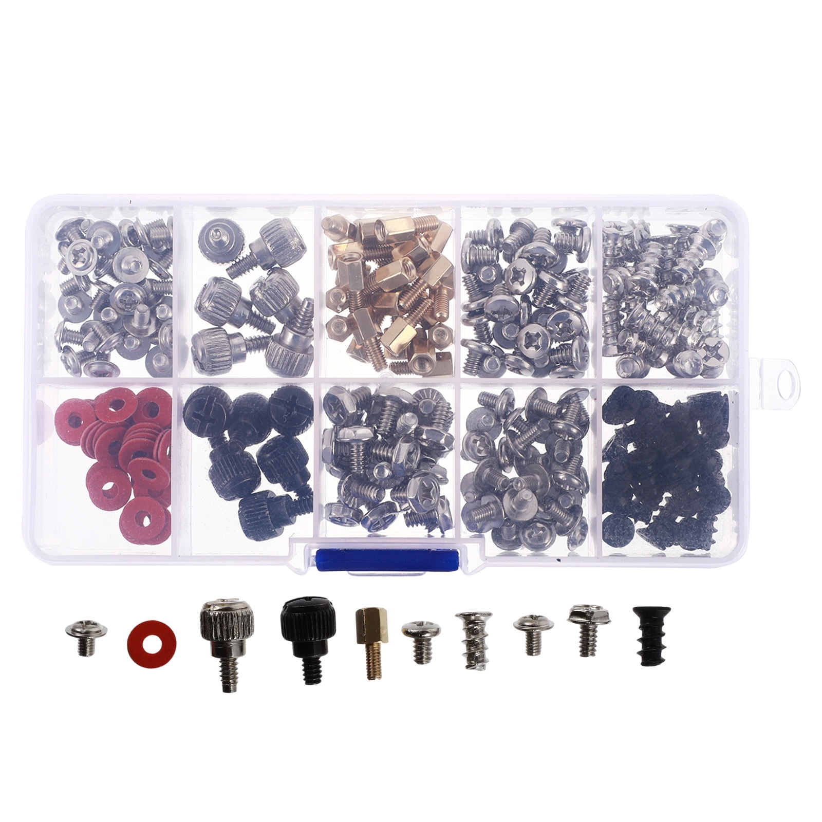 OFFIGAM Assorted Color Steel Notebook Screw Kit 228Set for Motherboard ...