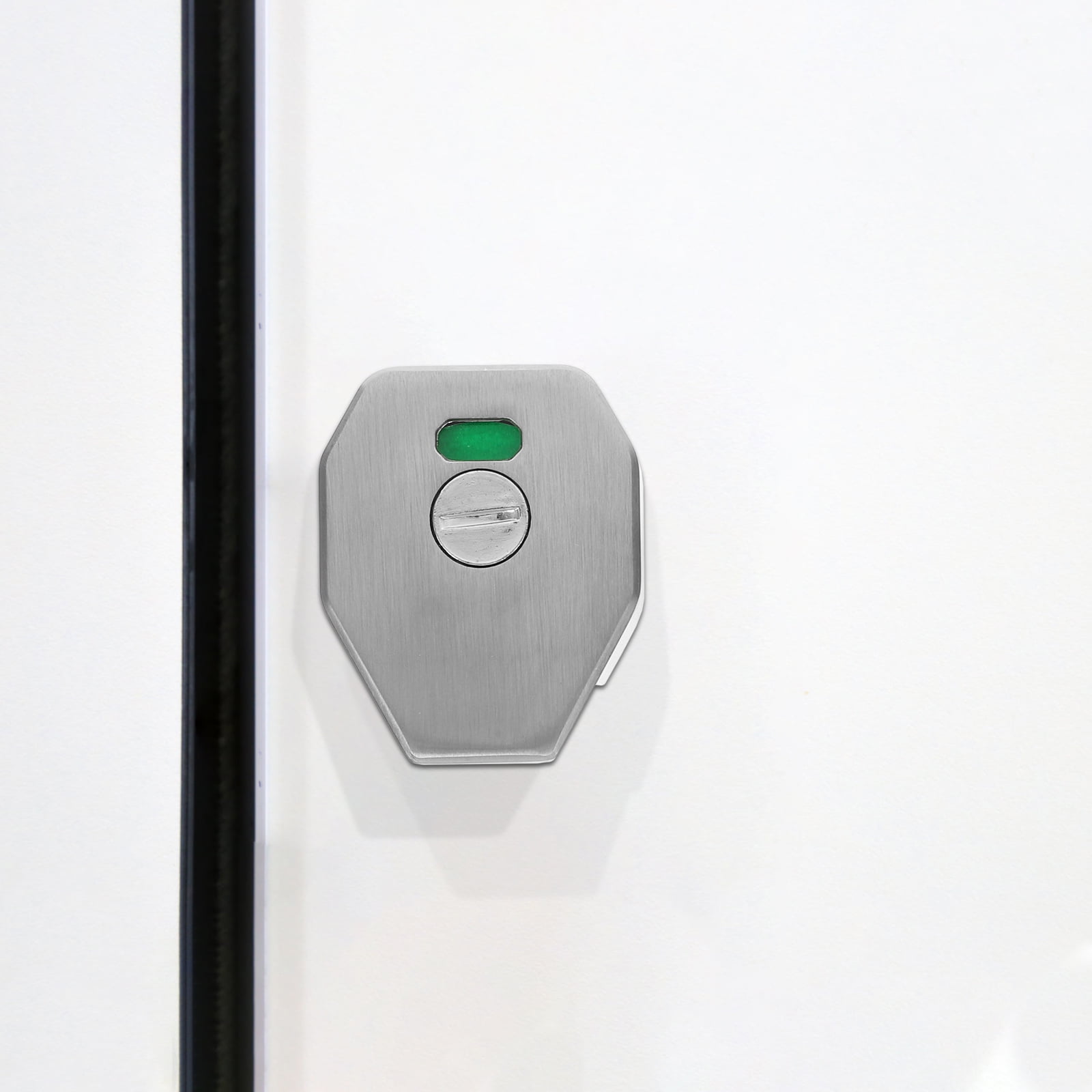 OFFIGAM Bathroom Door Lock Latch Stainless Steel Silver 1 Set For ...