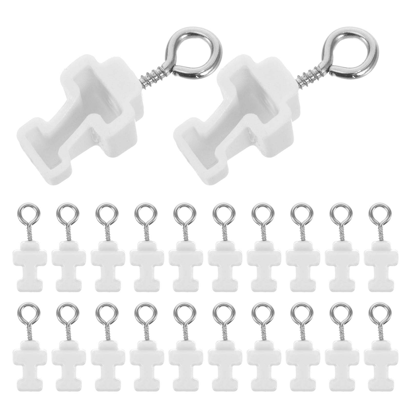OFFIGAM Beige Curtain Track End Caps Plastic Precision Design Easy ...