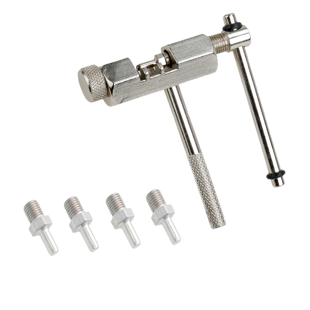 OFFIGAM Bike Chain Splitter Tool for Bike Silver Steel Chain Breaker ...