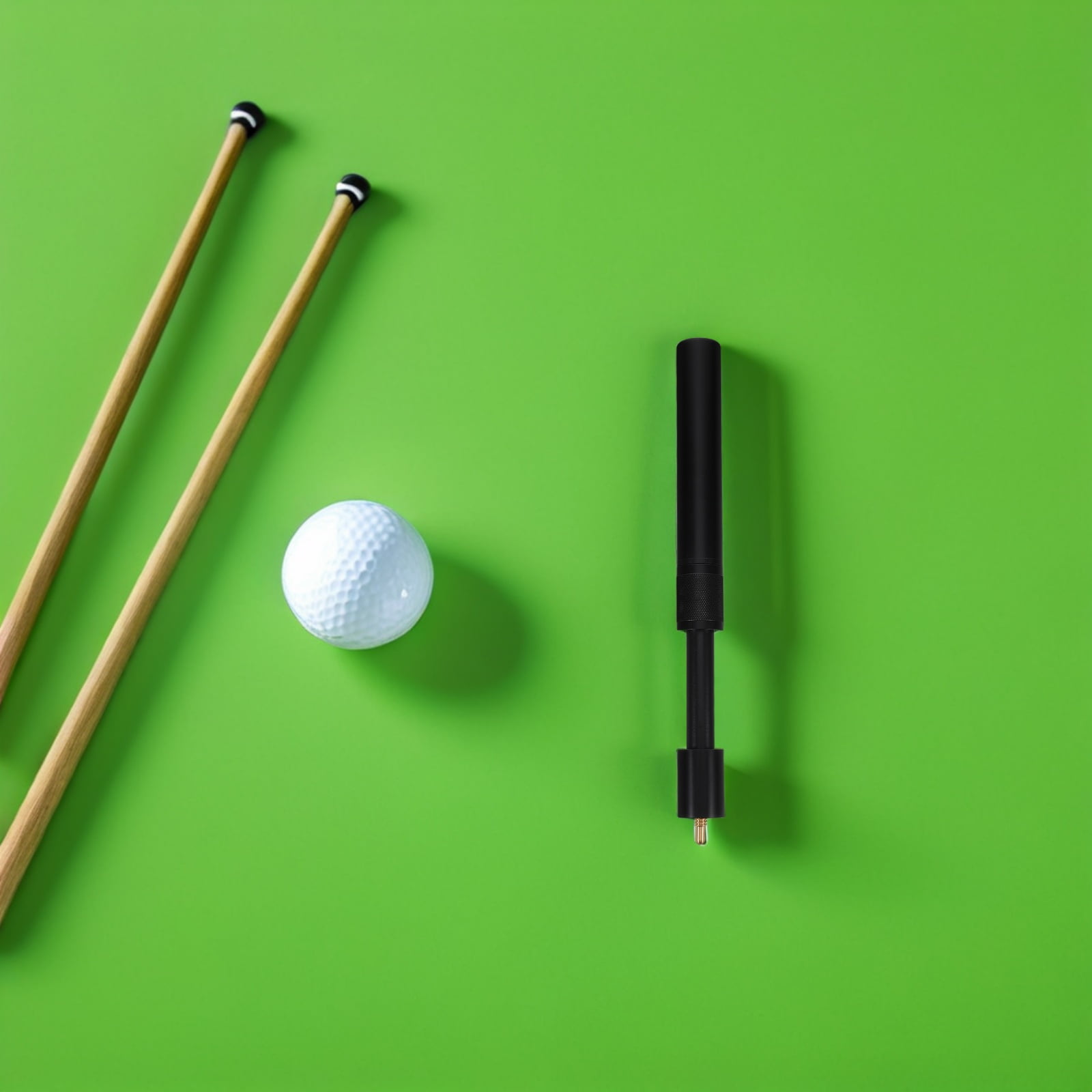 OFFIGAM Billiards Extension Handle Black Compact Design for Pool Cues ...