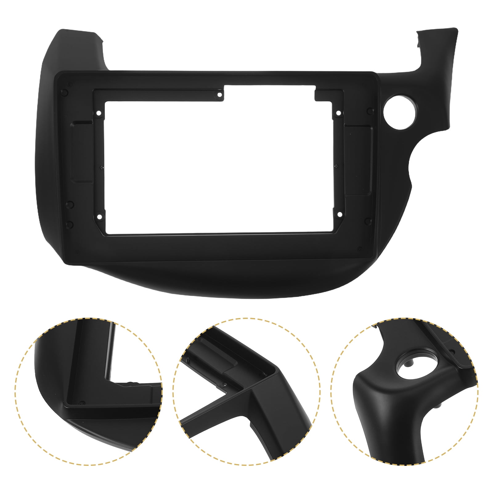 OFFIGAM Car Audio Panel Navigation Screen Protective Frame Black for ...