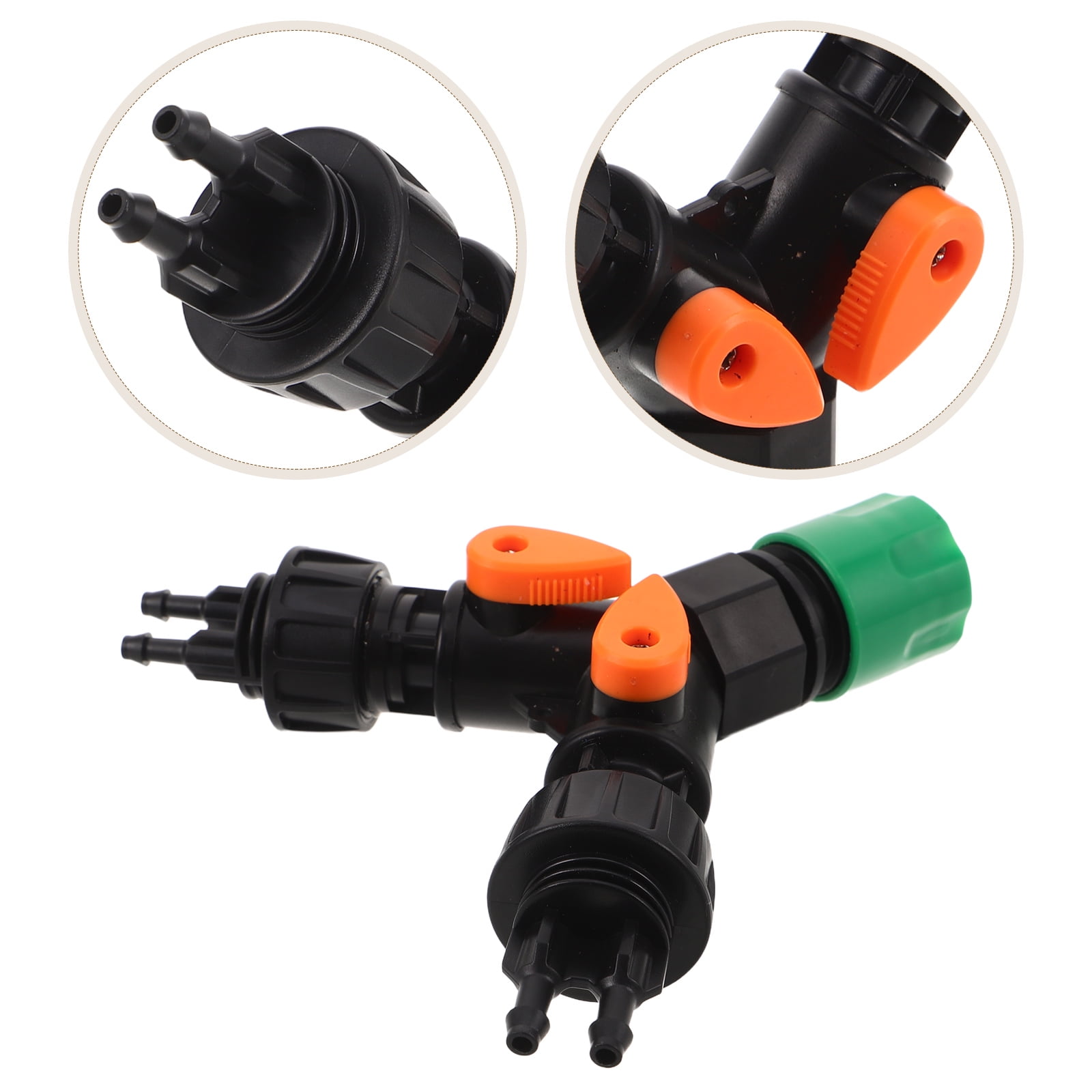 OFFIGAM Multi Purpose Lawn Watering Splitter with Universal Faucet ...