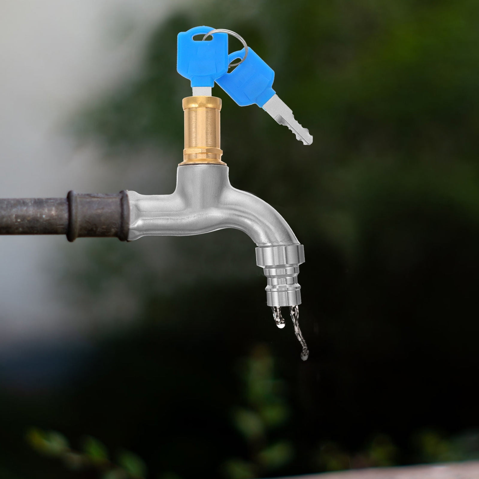 OFFIGAM Outdoor Faucet with Key for Home and Garden Use, Heavy Duty ...
