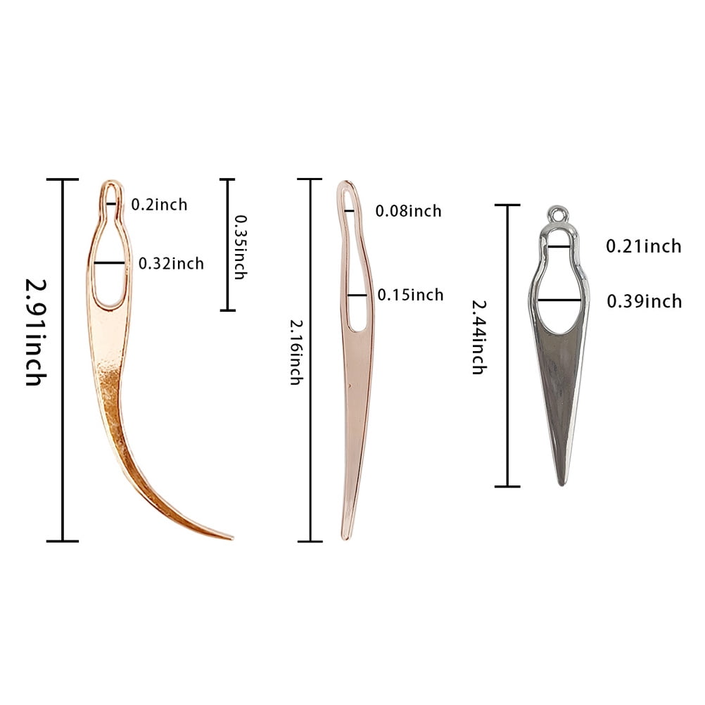 OFFIGAM Dreadlock Crochet Needle 9Pcs for Hair Locking and Interlocking ...