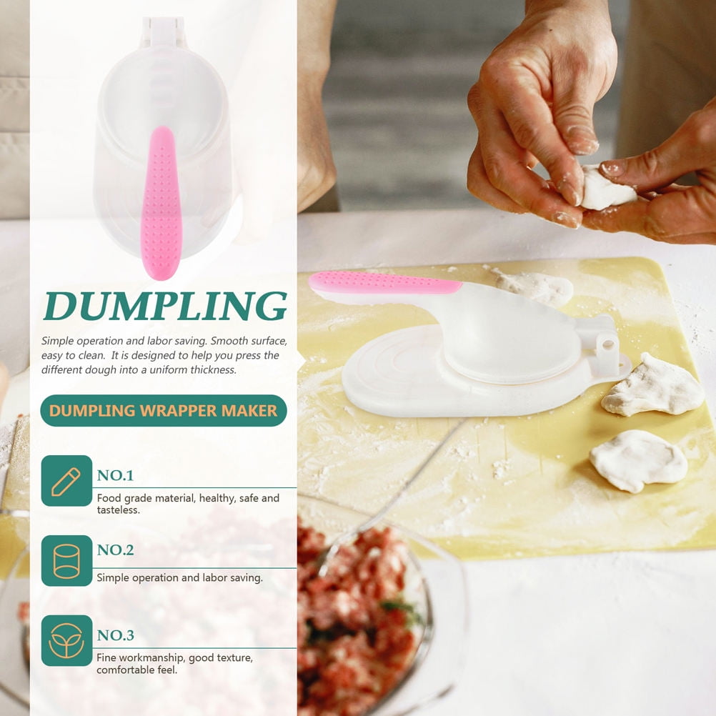 OFFIGAM Dumpling Skin Presser Manual Making Tool for Households Cooking ...