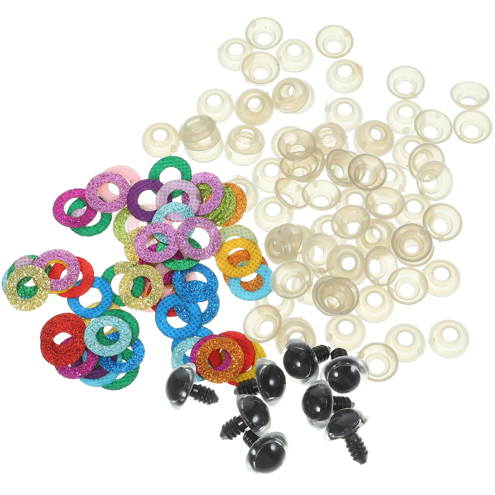 OFFIGAM Durable Plastic Doll Eyes for DIY Projects and Stuffed Animal ...