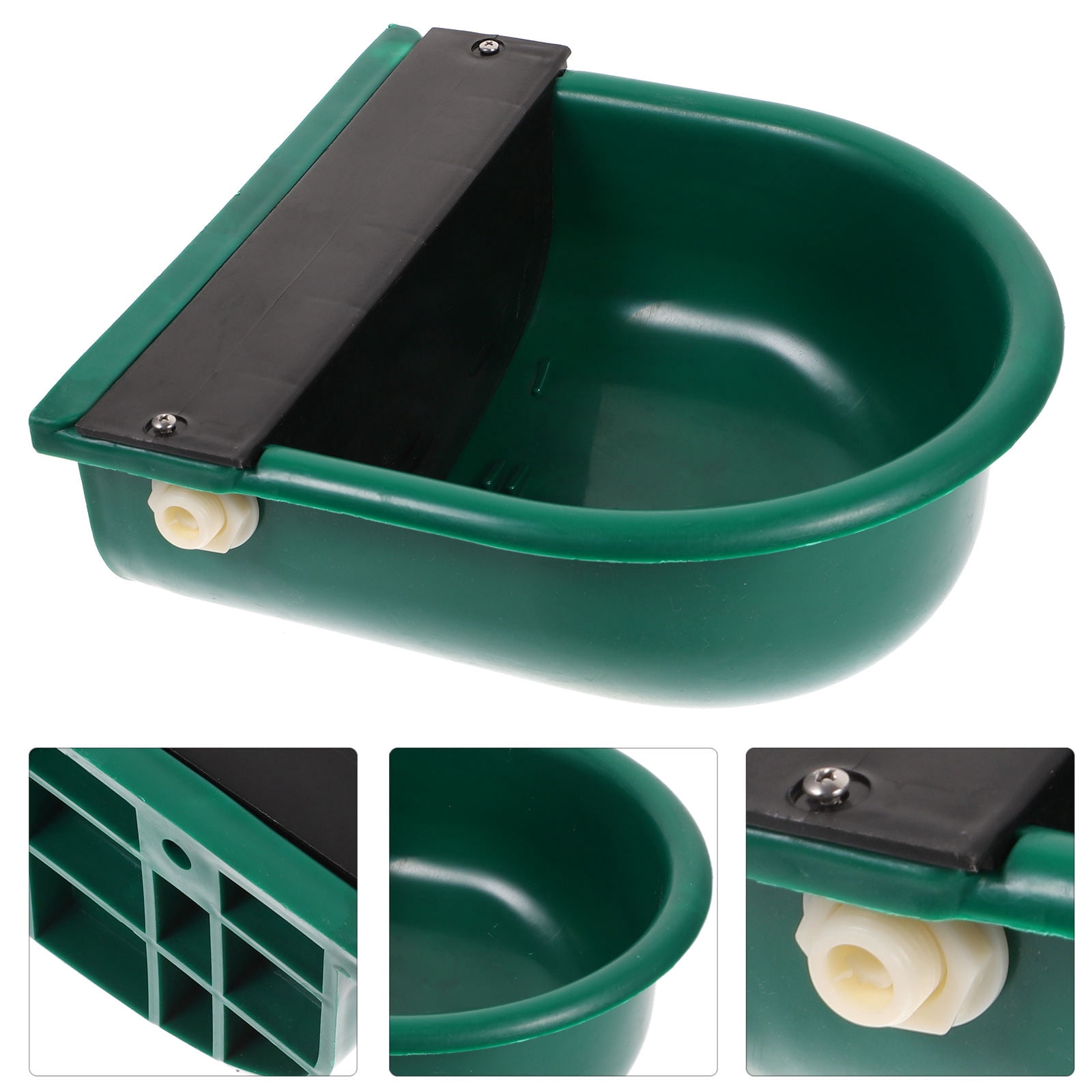 OFFIGAM Plastic Farm Waterer Bowl with Stable Water Level for Cattle ...