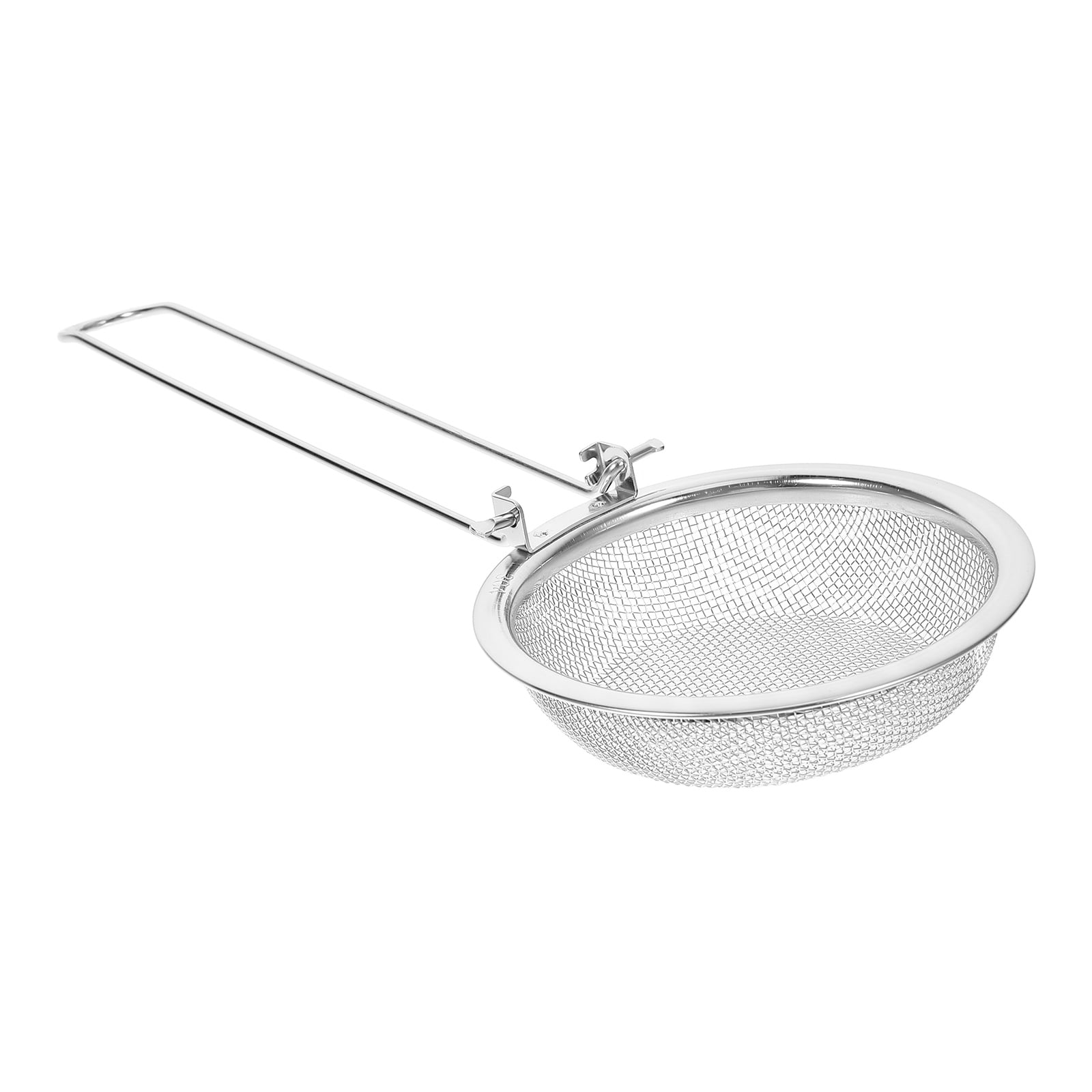 OFFIGAM Metal Fine Mesh Folding Strainer with Handle for Removing ...