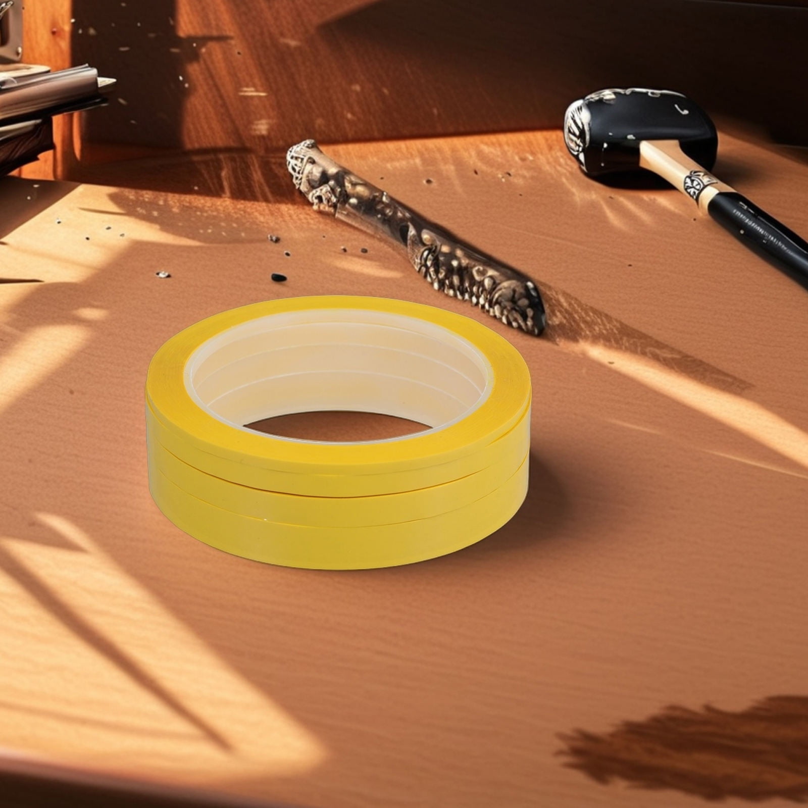 OFFIGAM Yellow Masking Tape for Electrical, Craft, and Labeling ...