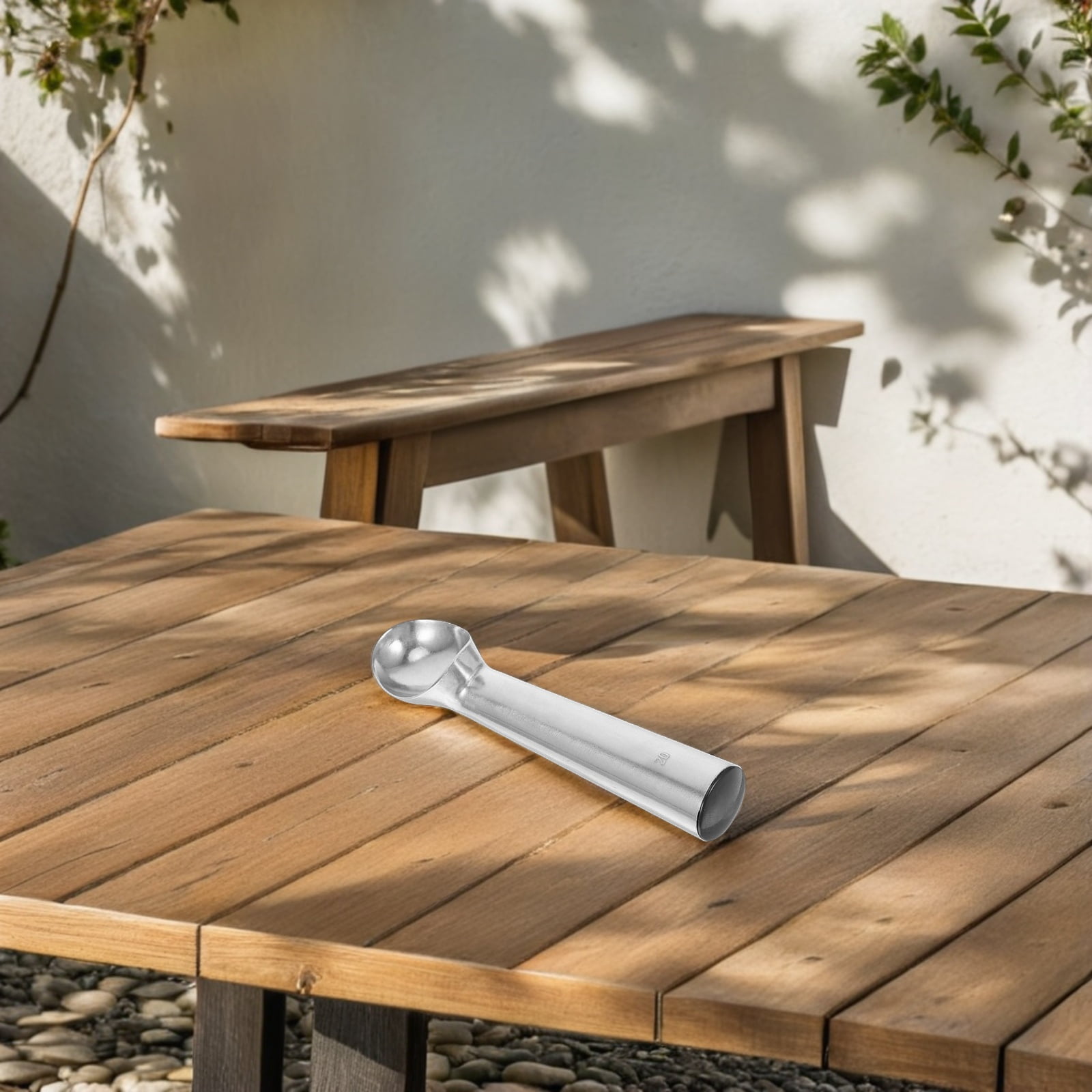 OFFIGAM Heavy Duty Spoon Aluminum Fruit Baller For Picnic Use 1 Pcs ...