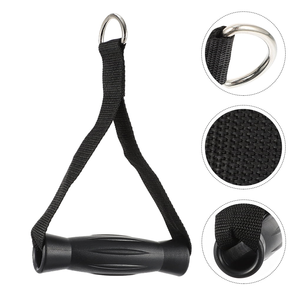 OFFIGAM Home Gym Equipment Fitness Handle Plastic Black for 1Pack ...