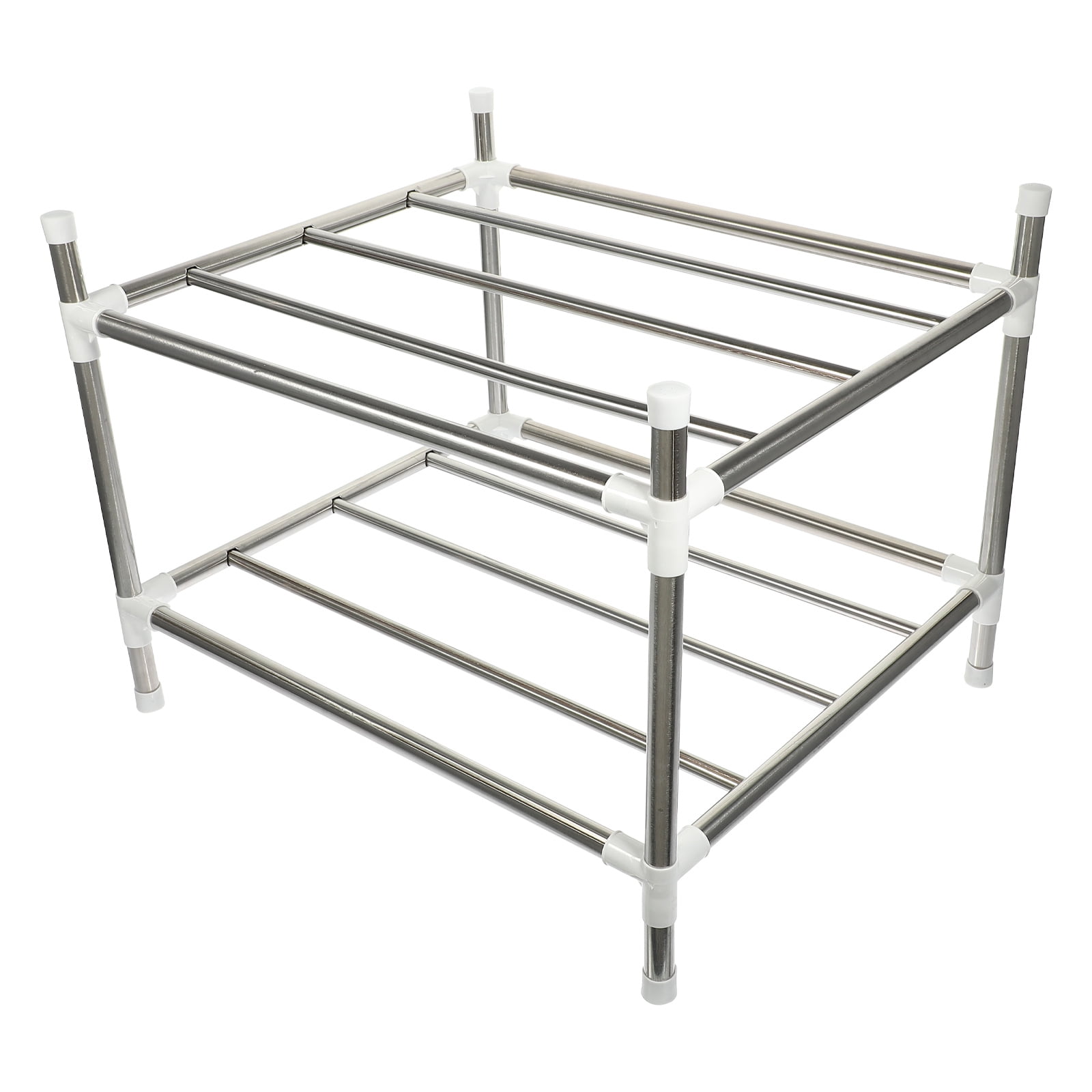 OFFIGAM Stainless Steel Pan Rack Multipurpose Kitchen Organizer ...