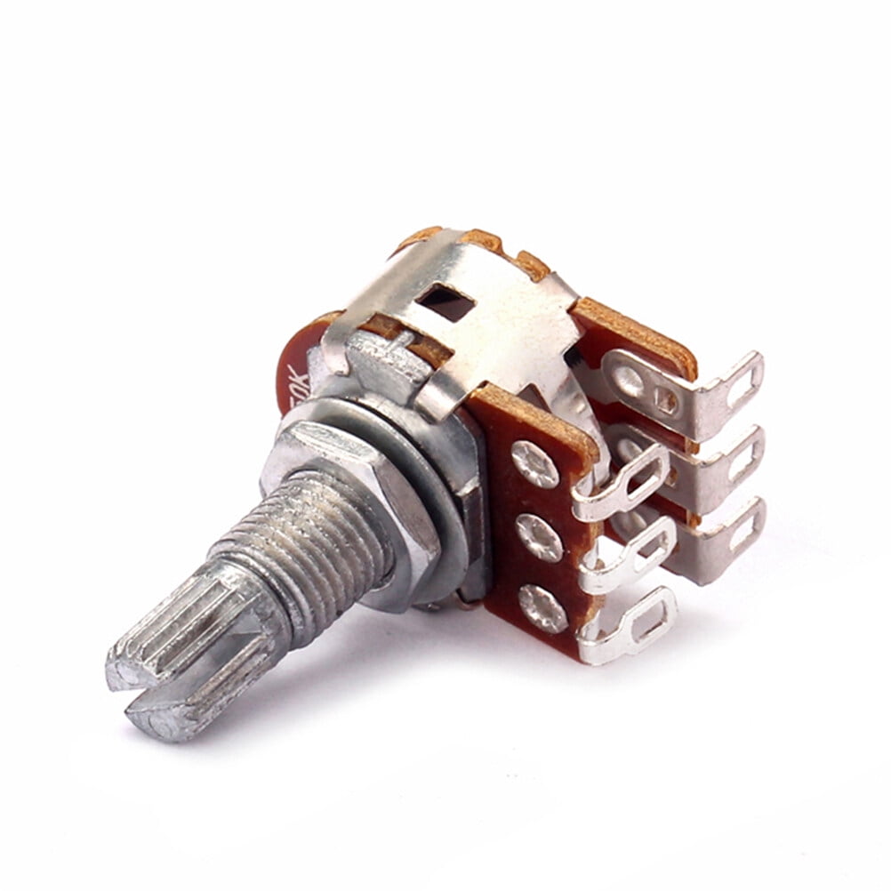 OFFIGAM MN50K Dual Deck Audio Potentiometers for Guitar Volume and Tone ...