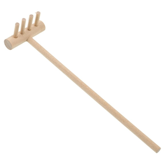 OFFIGAM Miniature Gardening Tool Sand Garden Rake Wood Natural Color ...