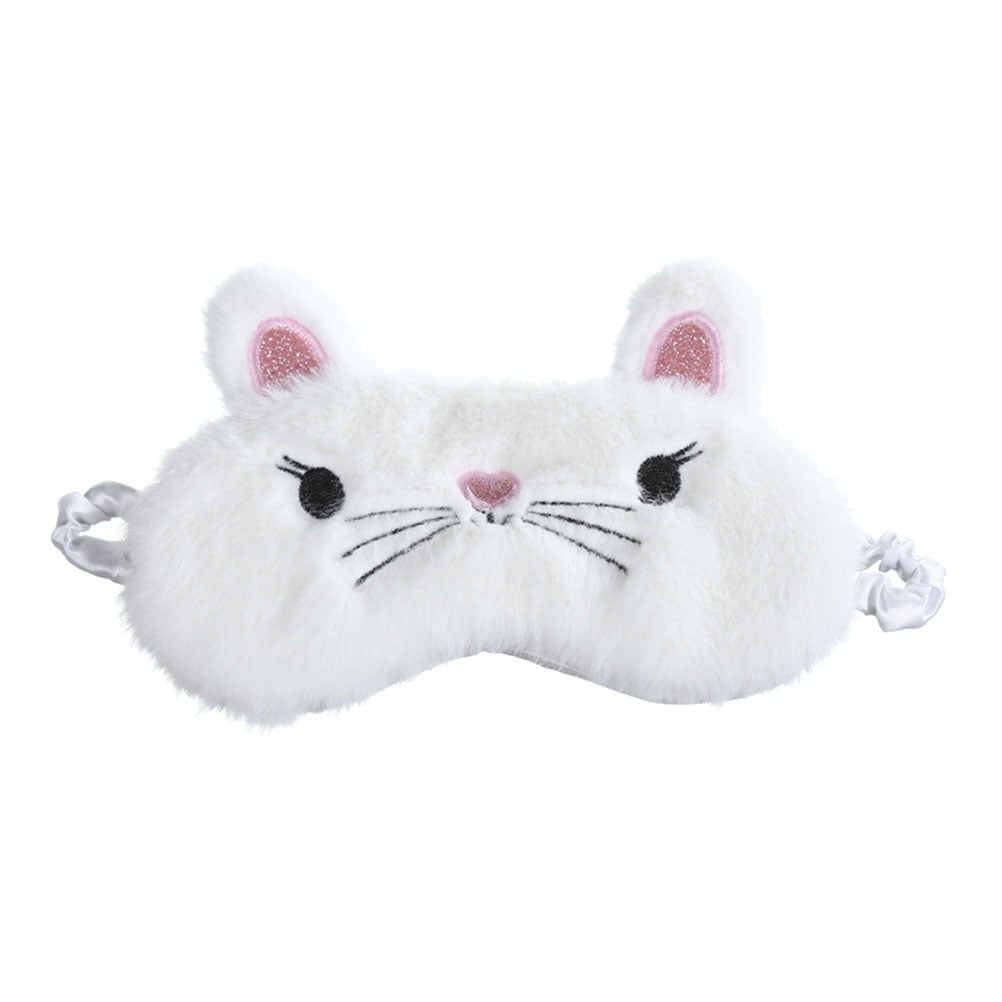 OFFIGAM No Eye Pressure Sleep Mask Curved White Fabric 1Pack - Walmart.com