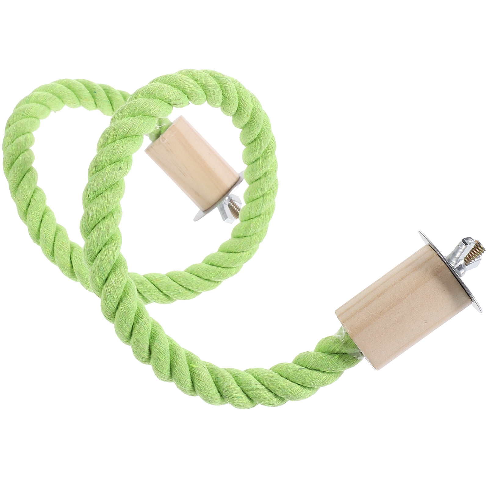 OFFIGAM Parrot Standing Rope and Bird Swing Cotton Rope for Cage ...