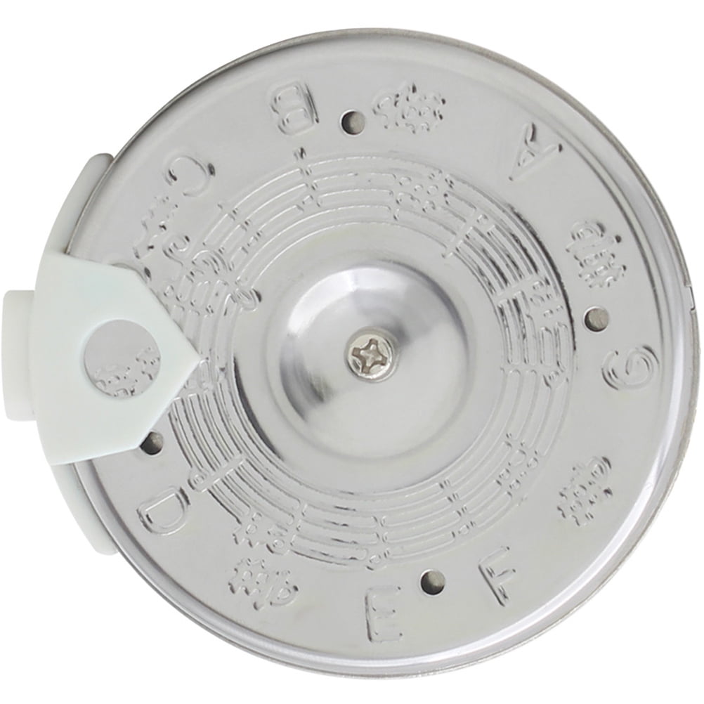 OFFIGAM Mouth Blown Silver Pitch Pipe 13 Tone Tuner for Flute Music ...