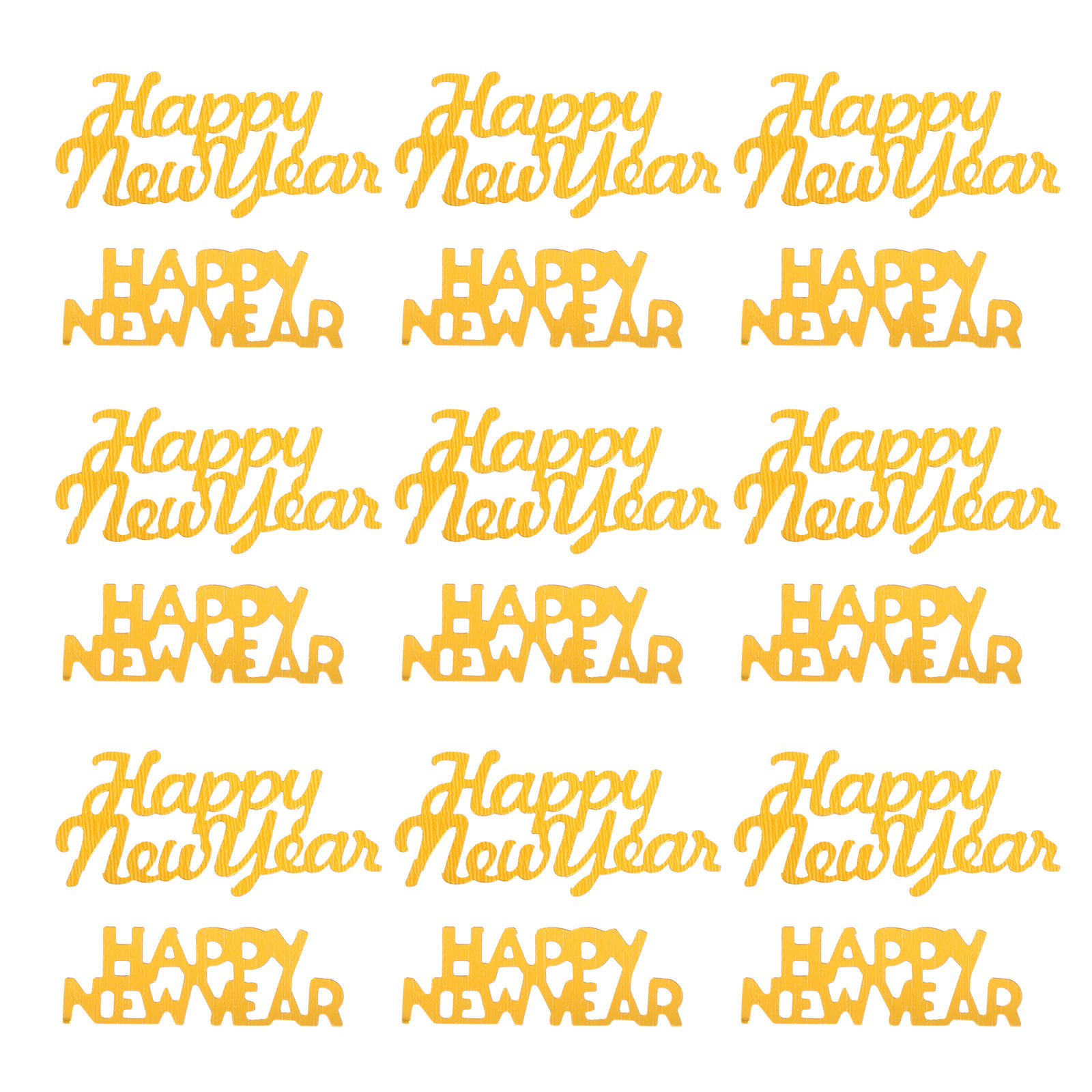OFFIGAM Plastic Confetti Golden Color For Wedding Banquet Balls And ...