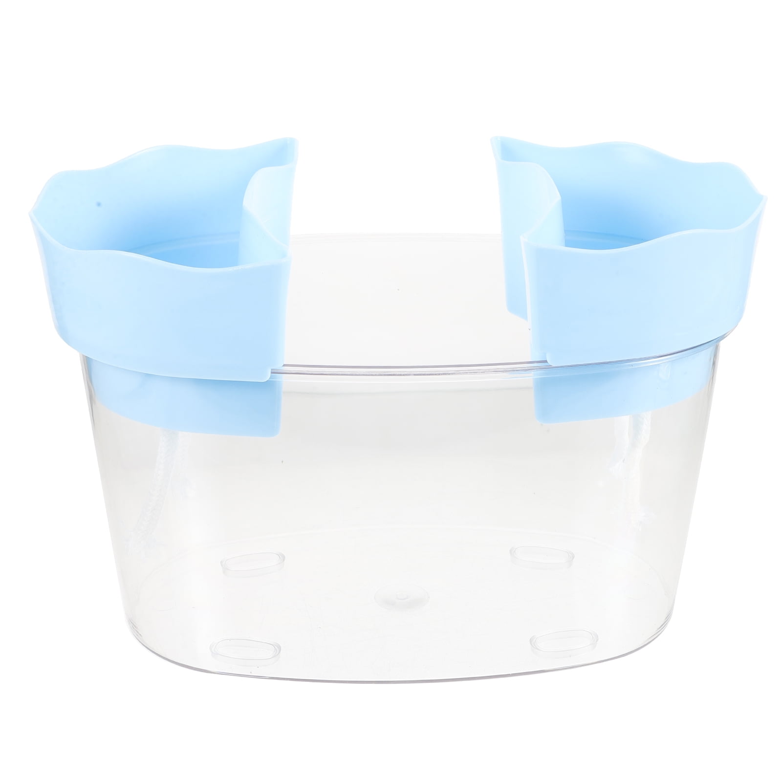 OFFIGAM Small Plastic Fish Tank with Smooth , Assorted Colors, Perfect ...
