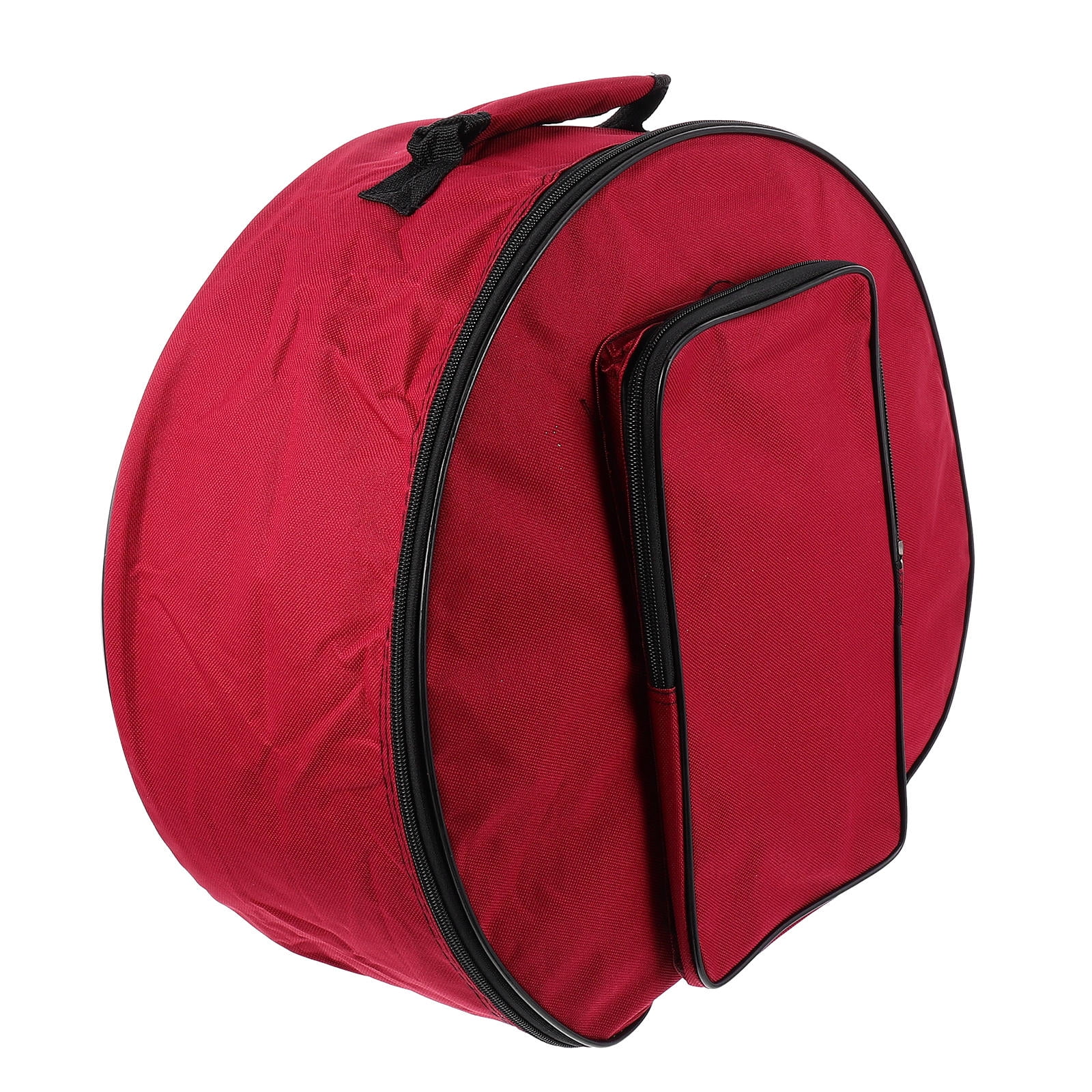 OFFIGAM Red Drum Set Case Snare Drum Backpack Case Portable and Stylish ...