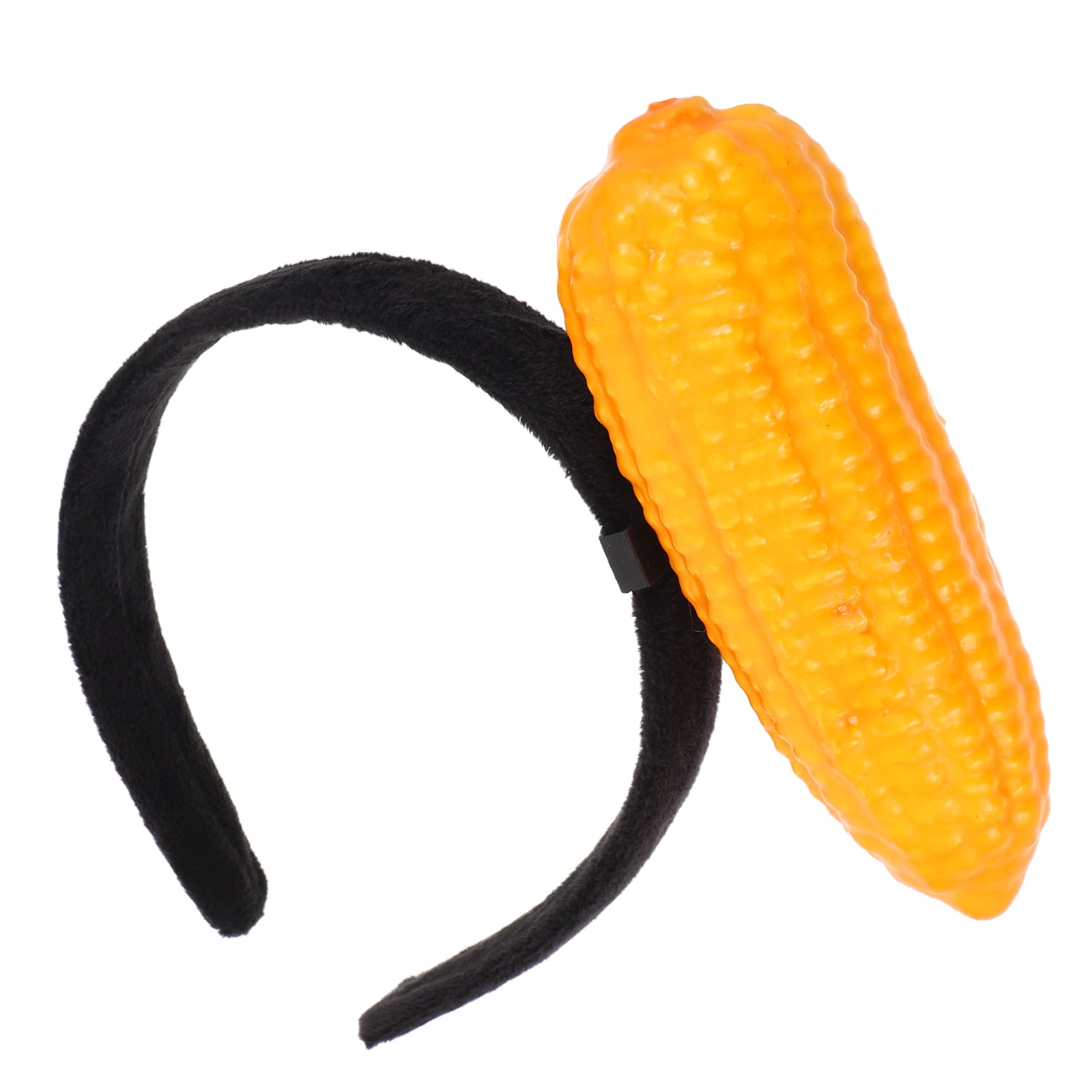 OFFIGAM Soft Plush Vegetable Headband Funny Corn Hair Hoop Party Dress ...